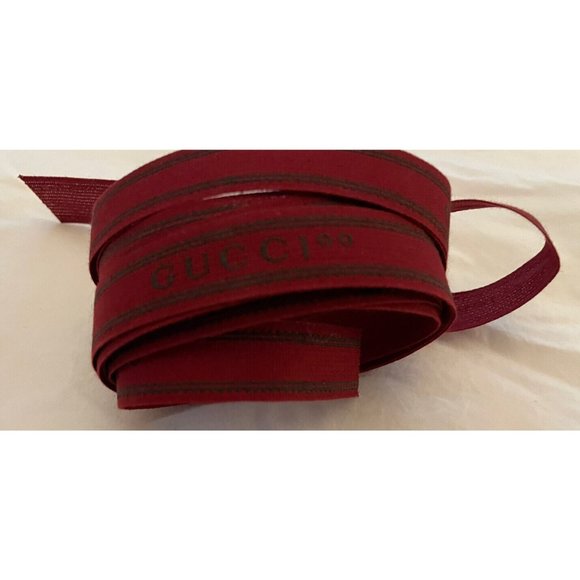 Gucci | Party Supplies | Authentic Gucci Gift Red Color Ribbon One ...